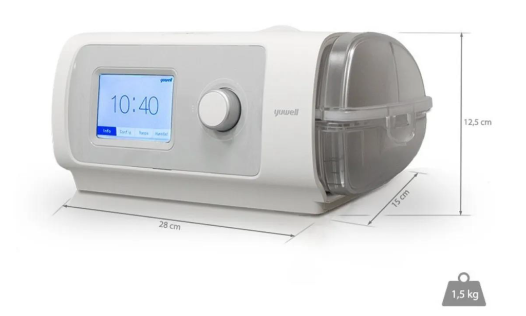 CPAP APAP 450 YH – Manguera climatizada – Monitoreo tarjeta SD – CPAP Chile